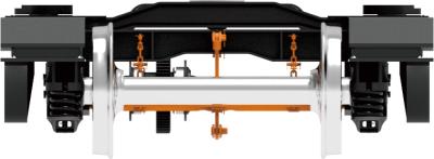 China RTHZ15 Five-Axle Welded Frame Bogie for Railway Engineering Vehicles Rail Transport for sale