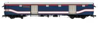 China RTK22 1000mm Gauge Passenger Coach Luggage Brake Van for Bangladesh Railways for sale