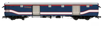 China RTK22 1000mm Gauge Passenger Coach Luggage Brake Van for Bangladesh Railways for sale