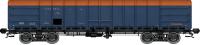 China 1520mm Gauge Bottom Discharge Open Top Railway Wagon RTH62 for Bulk Cargo for sale