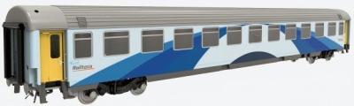 China RTK11 160kmh Air Conditioned Passenger Coach 1435mm Gauge 88 Seat 20 Berth for sale