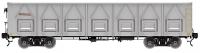 China 450MPa Open Top Train Wagon 73.3m³ 61t Load Capacity 1435mm Gauge Heavy Haul for sale