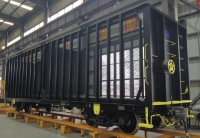 China RTHF447GF Sugar Cane Wagon 1435mm Gauge 40t Capacity Open Top Rail Car for sale