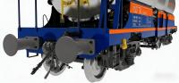China 316L Stainless Steel Phosphoric Acid Tank Wagon 1435mm 14m Rail Tank Car for sale