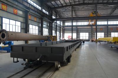 China Railway Flat Wagon 60 Tons Load Capacity 100 Km/h Max Speed Coil Spring Suspension Heavy Cargo Transport for sale
