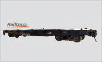 China 60 Tons Load capacity Railway Flat Wagon Max operating speed 100 Km/h Width 3 Meters Durable Rail Freight Transport Solution for sale