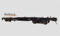 China 60 Tons Load capacity Railway Flat Wagon Max operating speed 100 Km/h Width 3 Meters Durable Rail Freight Transport Solution for sale