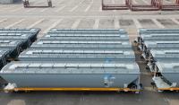 China UIC Standard Railway Hopper Wagon 60t Capacity AAR TB Brake 100km/h Bulk Freight for sale