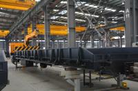 China 1435mm Track Gauge Railway Flatbed Freight Wagon 12m Length 61t Payload Industrial Rail Transport for sale