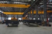 China 1435mm Track Gauge Railway Flatbed Freight Wagon 12m Length 61t Payload Industrial Rail Transport for sale
