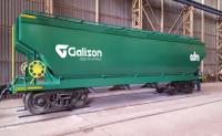 China Railway Hopper Wagon 60-100 Ton Capacity AAR TB Brake Grain Transport for sale