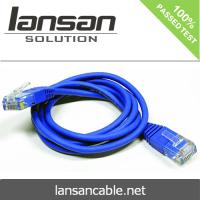 China 0.5m Ethernet Patch Cord FTP CAT6  Rj45 Connector PVC Jacket HDPE Insulation for sale