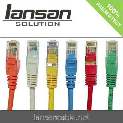 China Network Cable CAT6 UTP Patch Cord , 4 Pair Cat6 Cable 23AWG 250 Mhz for sale