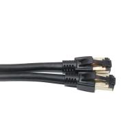 China Cat8 SSTP Patch Cord 26AWG BC Pure Copper Cat8 Patch Cables RJ45 Connectors for sale