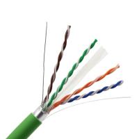 China 23AWG 0.58mm Cat6 Lan Cable Solid Copper 500Mzh PVC LSZH Jacket for sale