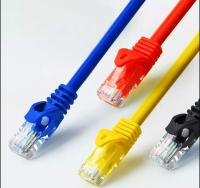 China LSZH Jacket Cat6 Patch Cord OFC Conductor HDPE Insulation Pass Fluke Test for sale
