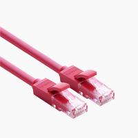 China 1FT CAT6A UTP Ethernet Network Booted Patch Cable Stranded Bare Copper for sale