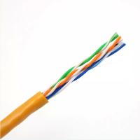 China 1000feet UTP Cat5e Ethernet Cable CCA 23AWG 24AWG Conductor for sale