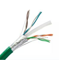 China Indoor PVC 4 Pairs CCA Cat 6 FTP Cable 305m Network Cable Fluke Test for sale