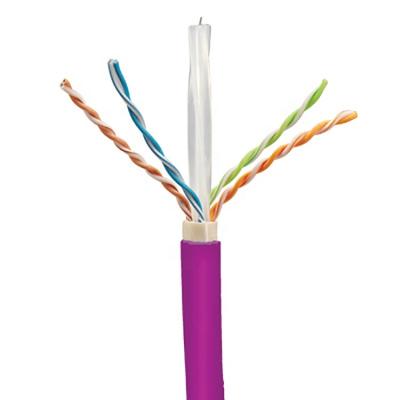 China 500MHz Cat6A Copper Network Cable For High Speed Data Transfer for sale