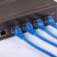 China CAT6 UTP 100Ω Impedance network patch cord Black/ White/ Gray/ Blue/ Yellow/ Green/ Red/ Purple for sale