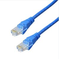 China Cat6 UTP/FTP Copper Patch Cord -20℃~+60℃ Operating Temperature 24AWG RHOS PVC for sale