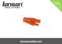 China Waterproof / Dustproof RJ45 Plugs And Boots , Network Cable Boots ROHS Certification for sale