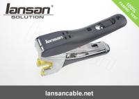 China Black / Yellow Network Cable Assembly Quick Installation Tool For Lansan Keystone Jack for sale