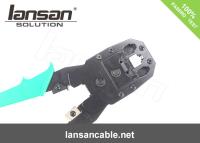 China Carbon Steel Material RJ11 RJ45 Crimping Tool / Network Cable Crimping Tool for sale