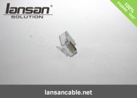 China 90 Degree Network Cable Assembly  8 Pin RJ45 Cat6 FTP Keystone Modular Jack for sale