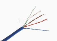 China Super Slim Cat6 FTP Cable , RJ45 Ethernet Patch Cord Pass Fluke Channel Test for sale