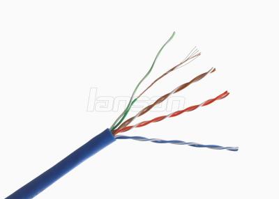 China Super Slim Cat6 FTP Cable , RJ45 Ethernet Patch Cord Pass Fluke Channel Test for sale