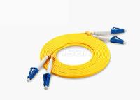 China Good Repeatability LC LC Fiber Patch Cord , Single Mode OS2 Fiber Cable for sale