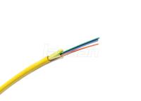 China Soft / Flexible Indoor Optical Fiber Cable Multimode 50 / 125 OM4 For Cabling for sale