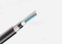 China Outdoor Black PE OM3 Fiber Optic Cable 12 Core Multimode Loose Tube 1000 Meters for sale