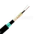 China One Layer PE Jacket Armoured Outdoor Cable , GYFTS Single Mode Armored Fiber Cable for sale