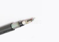 China OM4 Om4 Multimode Fiber Cables 24 Core , PE Jacket Outdoor Optical Fiber Cable for sale