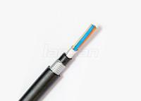 China OM4 24core Multimode Fiber Cables PE Jacket Outdoor Optical Fiber Cable for sale