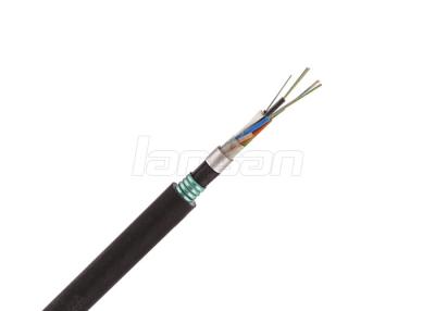 China Double PE Jacket GYTA53 Fiber Optic Cable OM3 Multimode 1000 Meters / Roll for sale