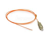 China SC Connector Multimode Fiber Optic Patch Cord OM4 Low Insertion Loss OFN 1 Meter Pigtail for sale
