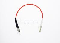 China FC To LC OS2 Single Mode Fiber Optic Patch Cord Simplex / Duplex Low Insertion Loss for sale