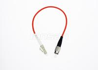 China FC To LC OS2 Single Mode Fiber Optic Patch Cord Simplex / Duplex Low Insertion Loss for sale