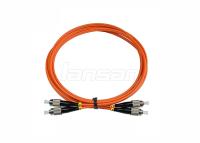 China FC LSZH Duplex Fiber Optic Patch Cord For CATV System Length Customized for sale