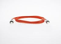 China Multimode FC To FC Simplex OM3Fiber Optic Patch Cord Insertion Saving Loss for sale