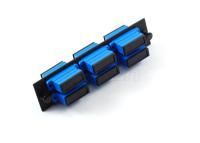 China 3 Ports Fiber Optic Cable Assembly Fiber Optic Adapter / Patch Panel For SC Adapter for sale