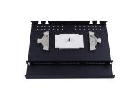 China Rack Mount Fiber Optic Patch Panel , 36 Ports 19 Feets Drawer Style 1u Fiber Patch Panel for sale