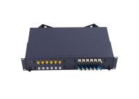 China Metal 2U Slide Type Simplex SC Fiber Optic Patch Panel 48 Port for Data Center for sale