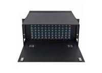 China FTTH / CATV Fiber Optic Cable Assembly 4u 19 Feets 144 Port Fiber Patch Panel for sale
