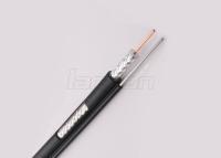 China Rg6 2C Power Line Coaxial TV Cable CCS Conductor For Audio / Power Transmission for sale