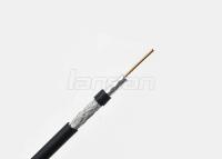 China 75 OHM Braiding CATV Coaxial TV Cable Rg11 Bare Copper Conductor With PVC Jacket for sale